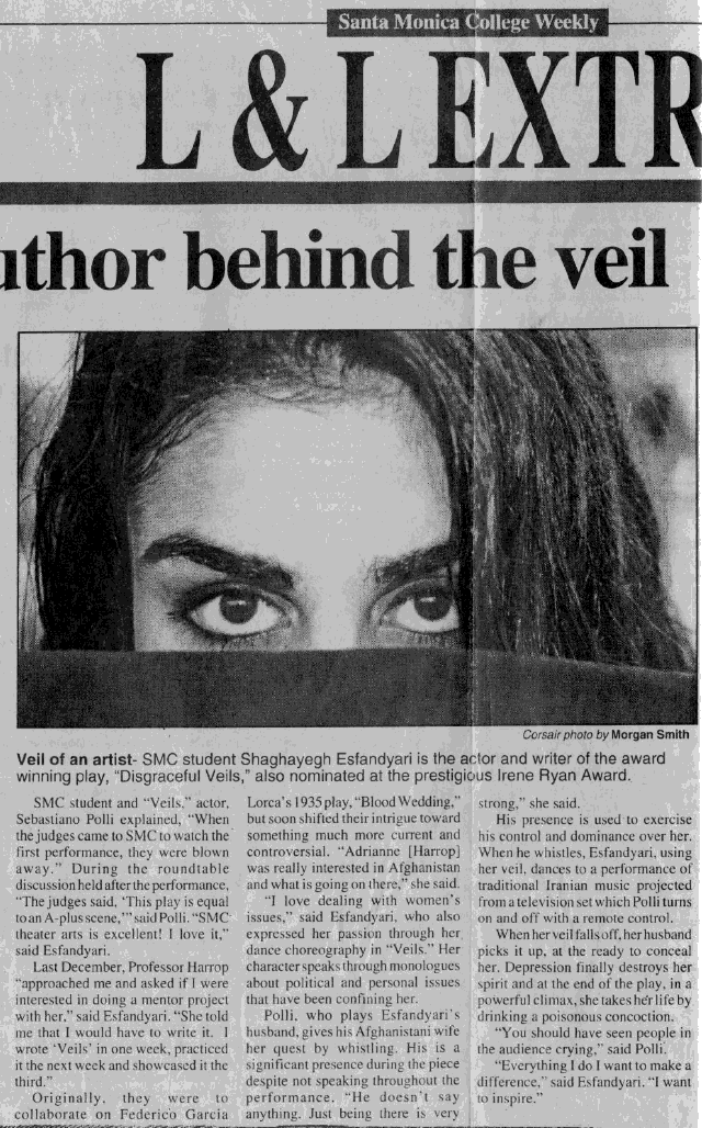 Sheraye Esfandyari - Theatre - Sherayé Esfandyari